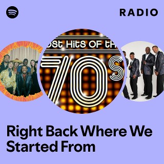 Right Back Where We Started From Radio | Spotify Playlist