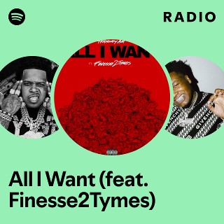 All I Want (feat. Finesse2Tymes) Radio | Spotify Playlist