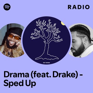 Drama Feat Drake Sped Up Radio Spotify Playlist