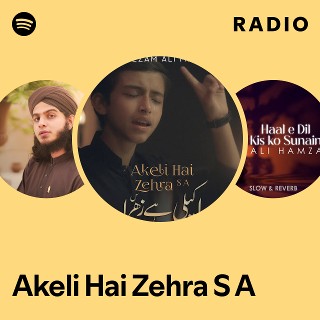 Akeli Hai Zehra S A Radio | Spotify Playlist